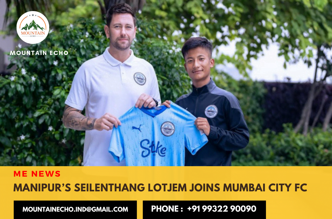 Manipur Player Seilenthang Lotjem signed by Mumbai City FC