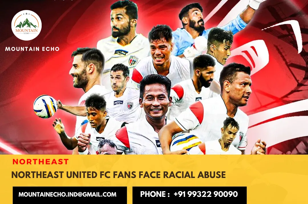 Northeast United FC fans face racial abuse by East Bengal FC fans during Durand Cup semi-final match