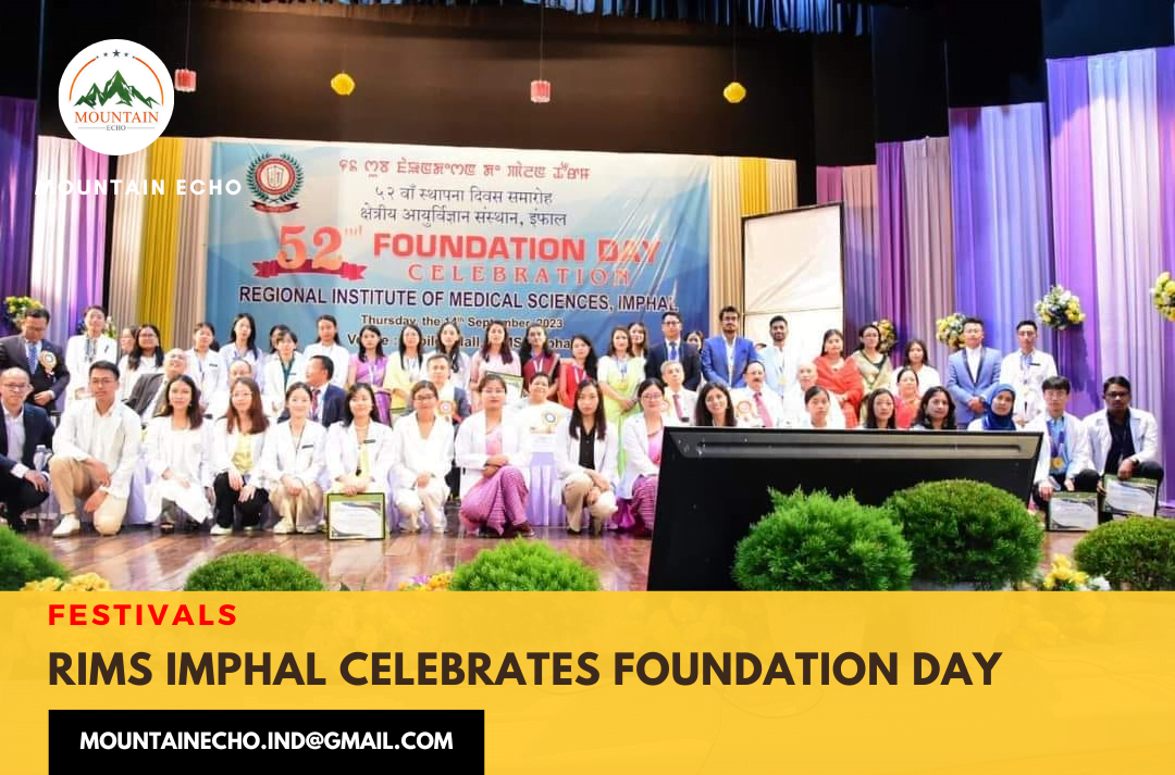 RIMS Imphal celebrates 52nd Foundation Day