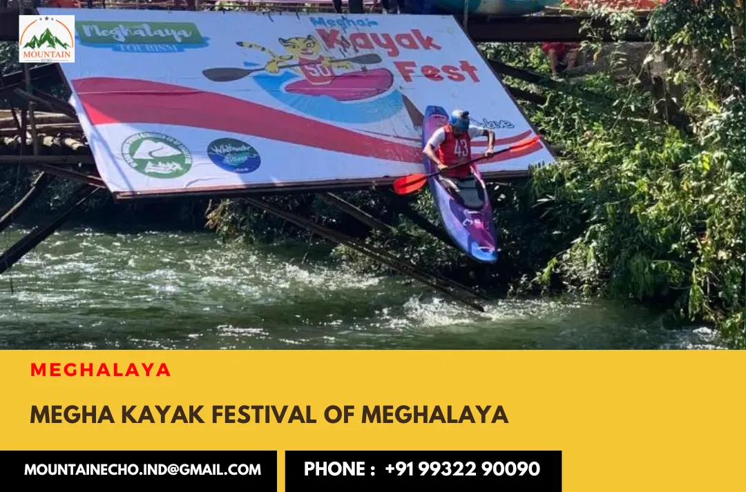 Megha Kayak festival of Meghalaya