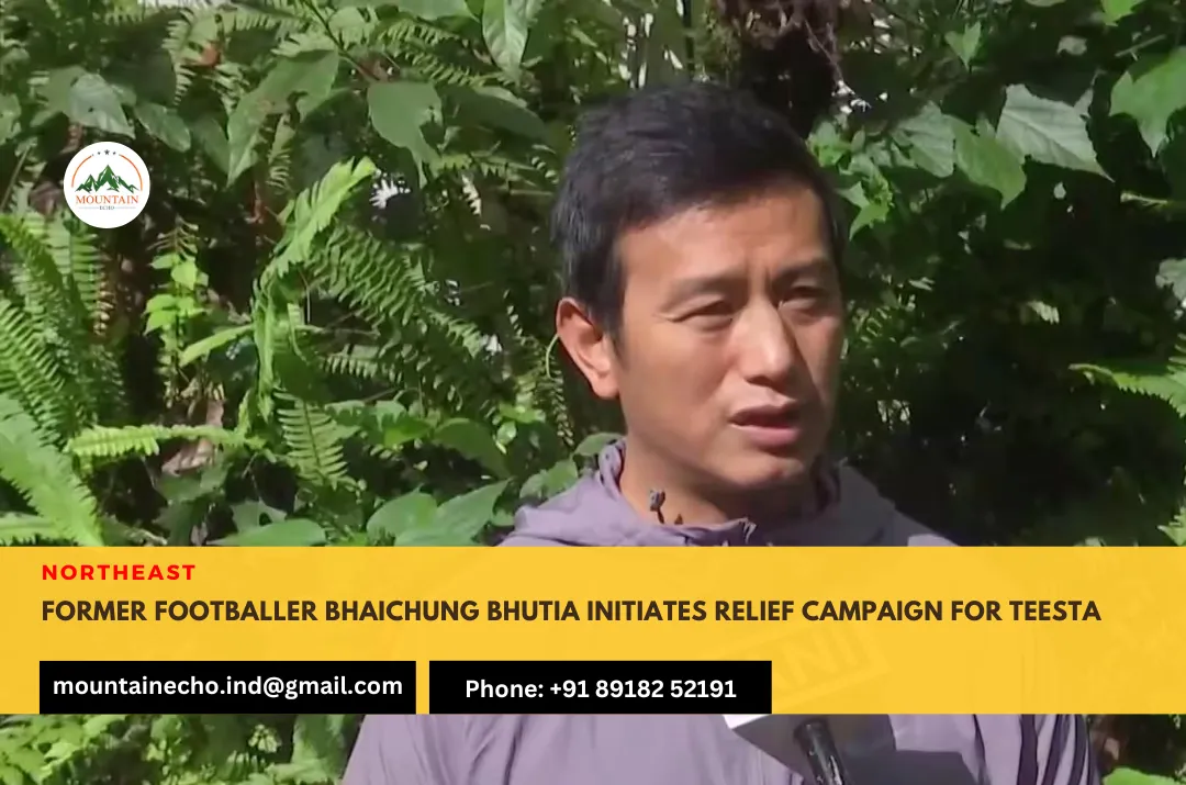 Former footballer Bhaichung Bhutia initiates relief campaign for Teesta