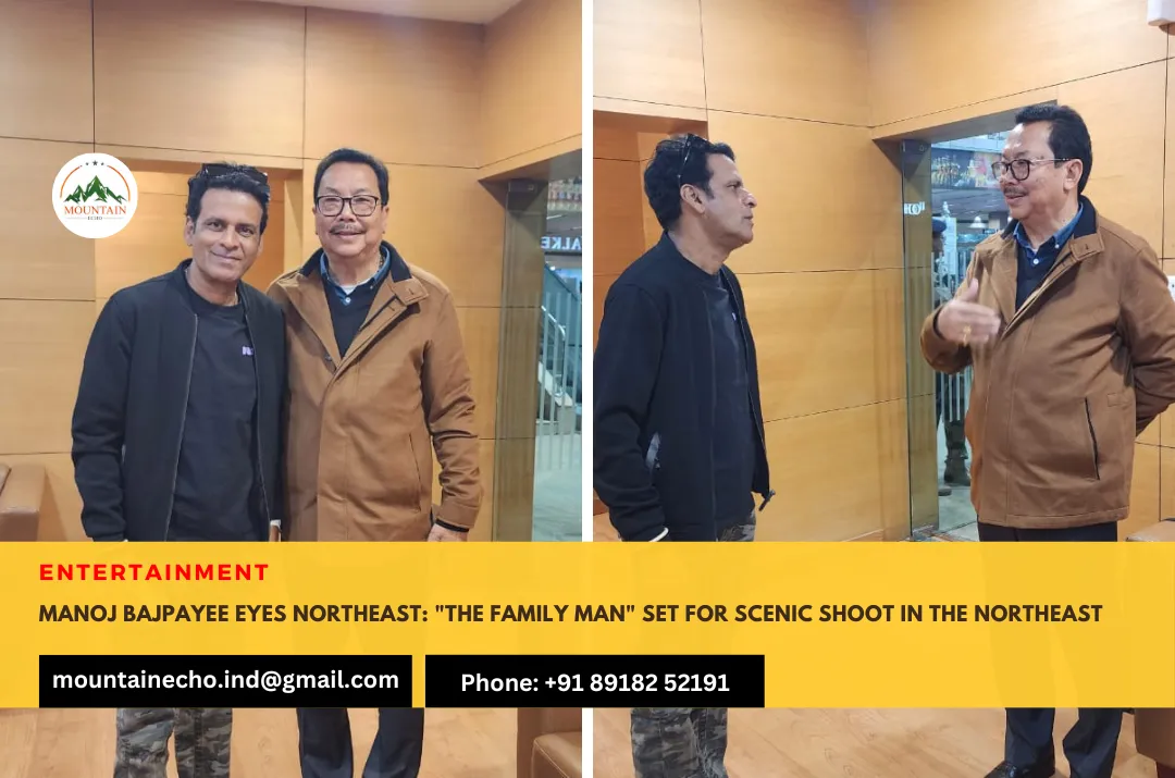 Manoj Bajpayee eyes Northeast: "The Family Man" set for scenic shoot in the Northeast