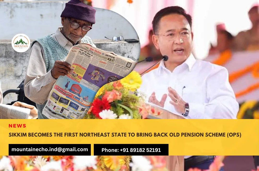 Sikkim becomes the first Northeast state to bring back Old Pension ...